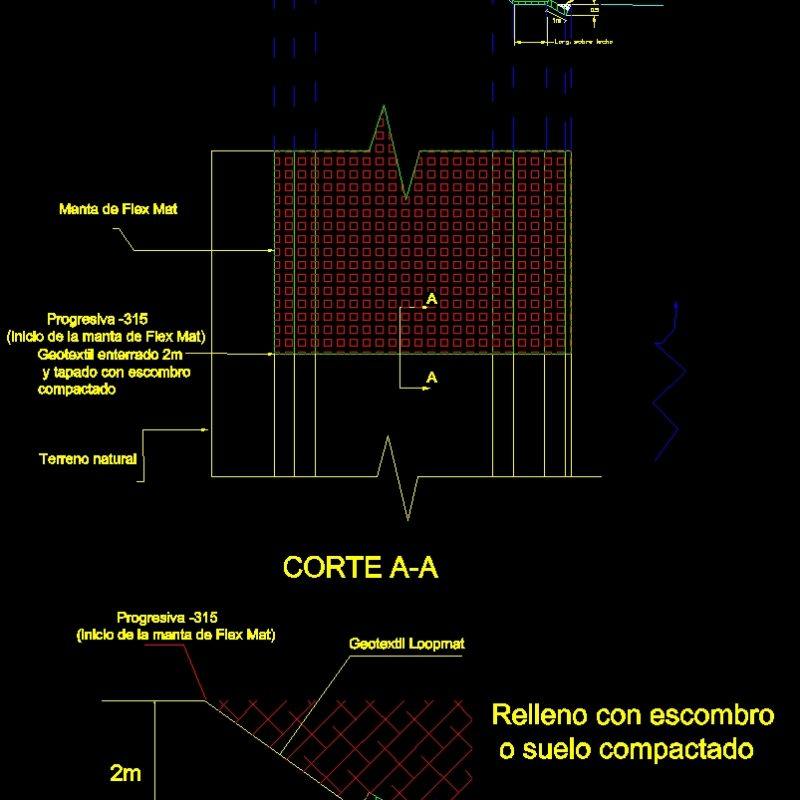 Detail Defense Rio V DWG Section for AutoCAD • Designs CAD