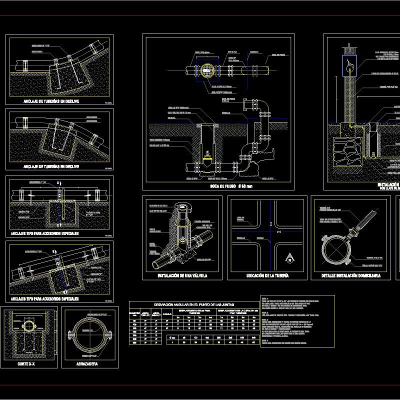 Details Drinking Water DWG Detail for AutoCAD • Designs CAD