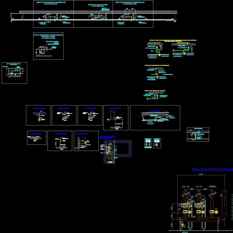 Details Extinguishing Fire DWG Detail for AutoCAD • Designs CAD