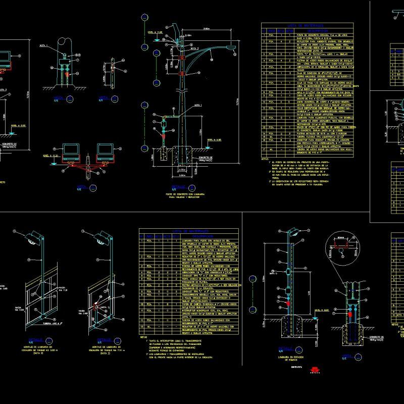 Details Lighting Systems And Industrial Outlet DWG Full Project for ...