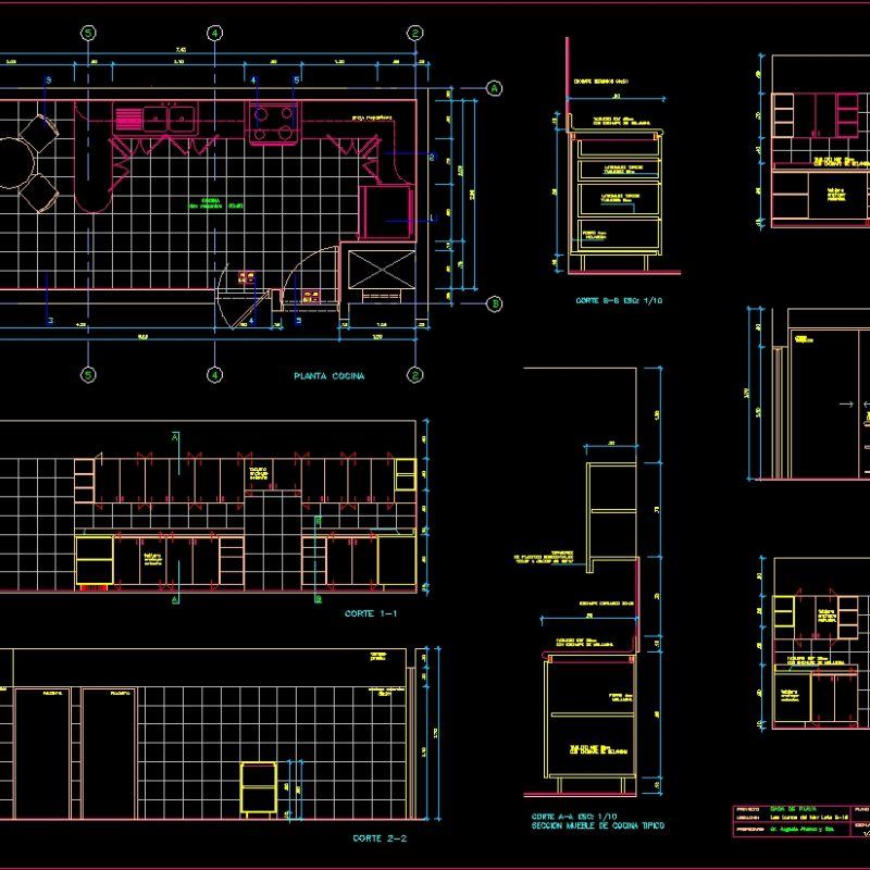 Development Of Kitchen DWG Block for AutoCAD • Designs CAD