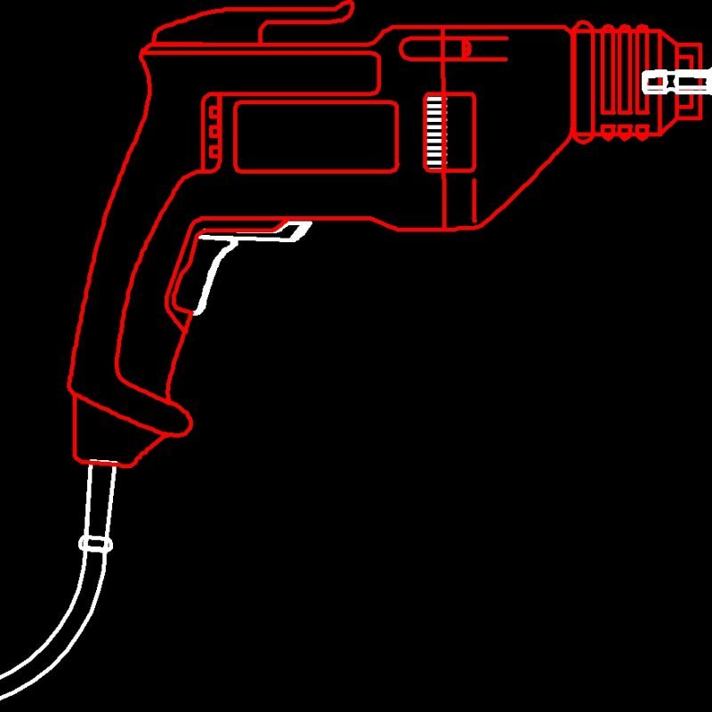 Drill DWG Block for AutoCAD • Designs CAD