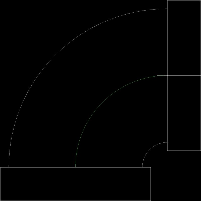 Elbow 34 DWG Block for AutoCAD • Designs CAD
