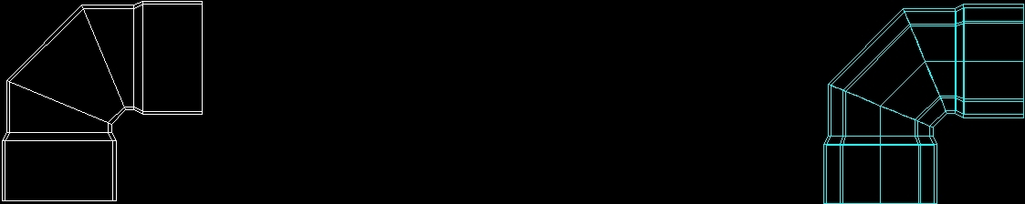 Elbow 90 Pvc Prfv 160mm DWG Block for AutoCAD • Designs CAD