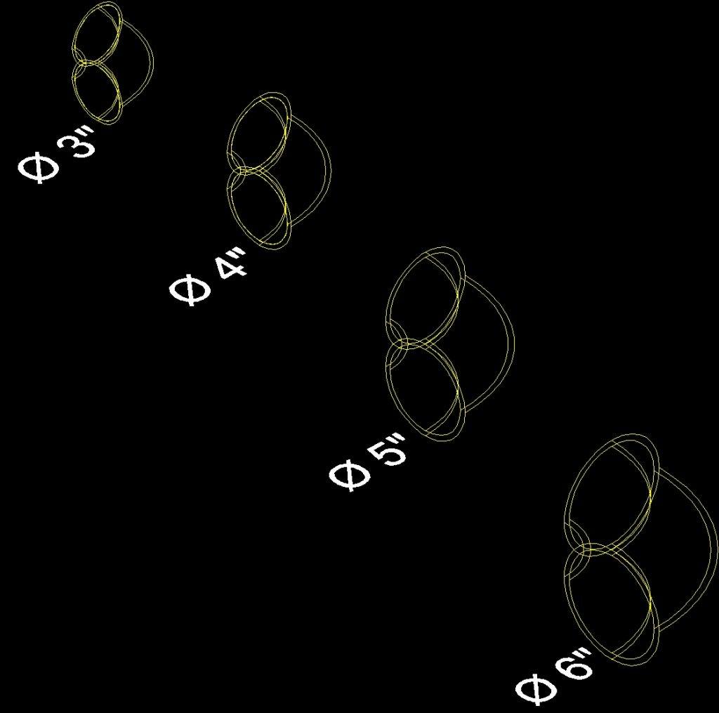 Elbows 90 Degree 3D DWG Model for AutoCAD • Designs CAD