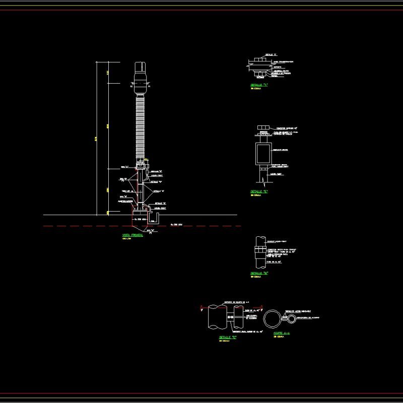 Electric Current Transformator 400kva DWG Block for AutoCAD • Designs CAD