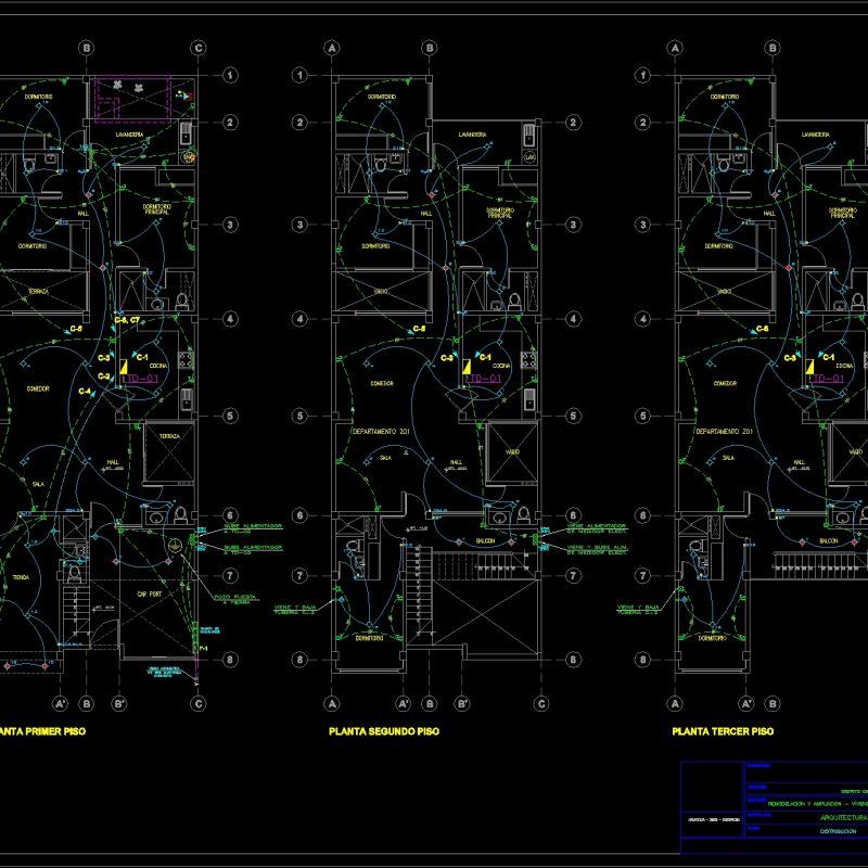 Electrical Installations DWG Block for AutoCAD • Designs CAD