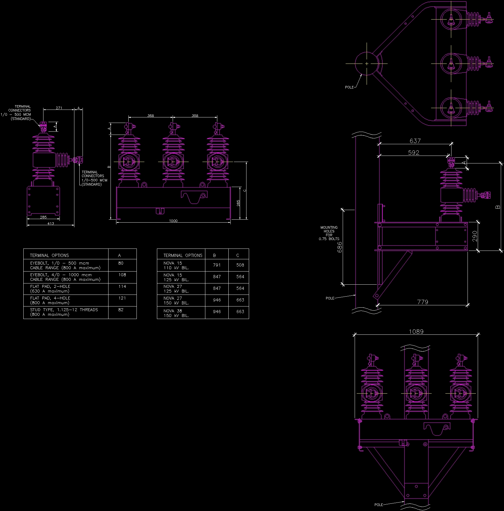 Electrical Sub - Station --High Tension, Transformer 3D DWG Model for ...
