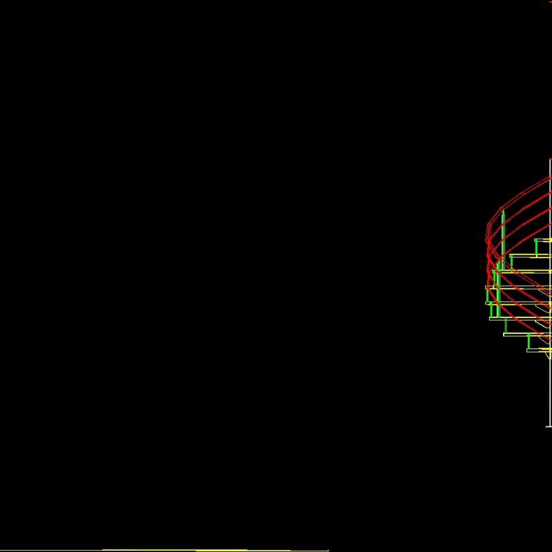 Escalera Inspection Engine Room 3D DWG Model for AutoCAD • Designs CAD