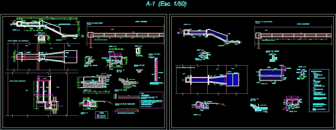 Facultative Lagoons - Residual Waters Treatment DWG Block for AutoCAD ...