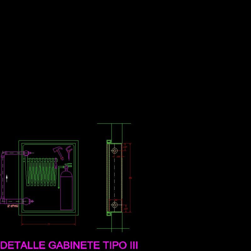 Fire Cabinets DWG Block for AutoCAD | DesignsCAD