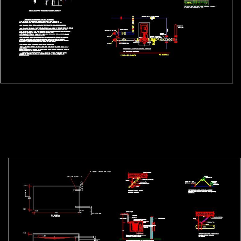 Fire Protection--Details DWG Detail for AutoCAD • Designs CAD