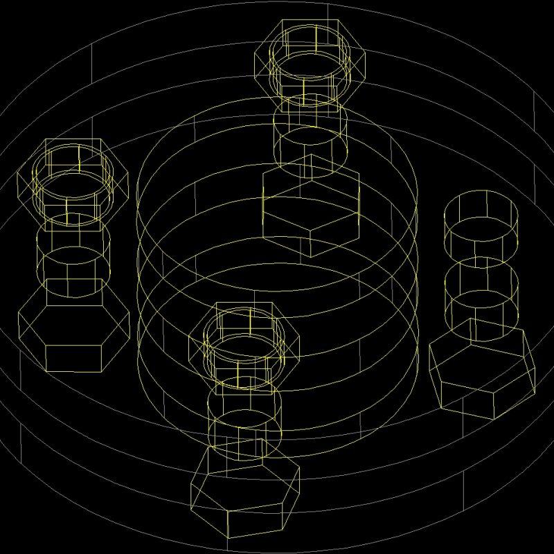 Flange 3D DWG Model for AutoCAD • Designs CAD