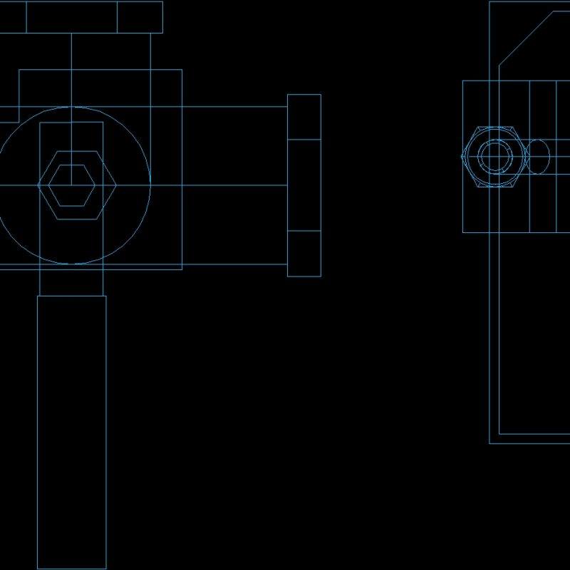 Flow Sensor X 3in DWG Block for AutoCAD • Designs CAD