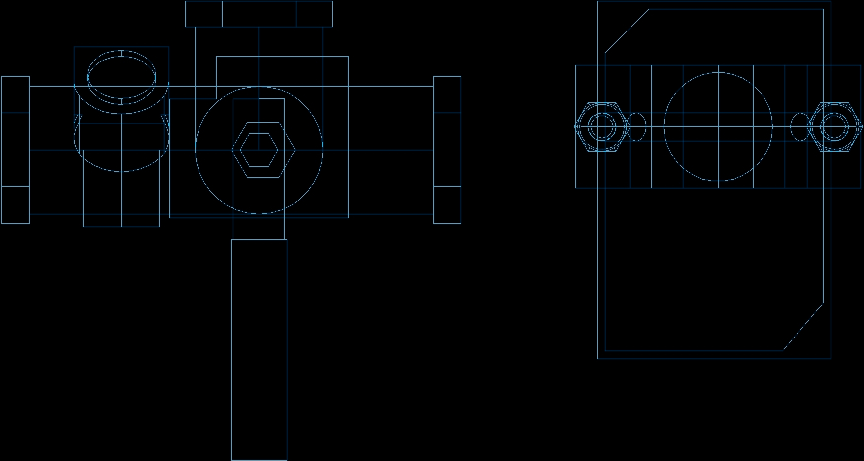 Flow Sensor X 3in DWG Block for AutoCAD • Designs CAD