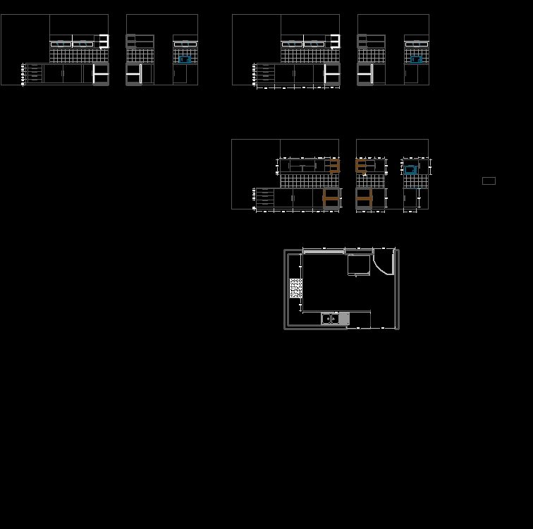 Furniture Cooking DWG Section for AutoCAD • Designs CAD