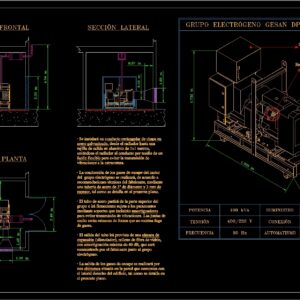 Generator DWG Block for AutoCAD | Designs CAD