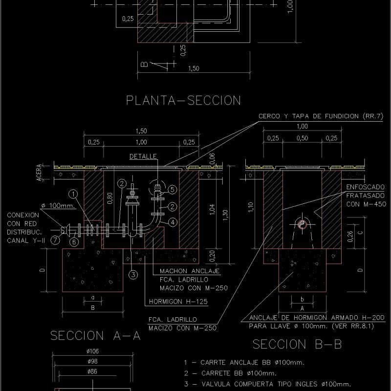 Hydrant And Valve Box DWG Block for AutoCAD • Designs CAD