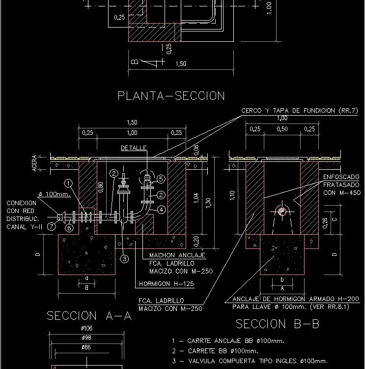 Hydrant With Small Chest DWG Detail for AutoCAD • Designs CAD