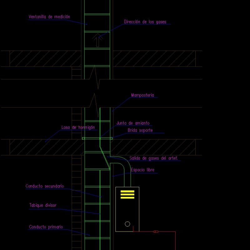 Individual Vent DWG Detail for AutoCAD • Designs CAD