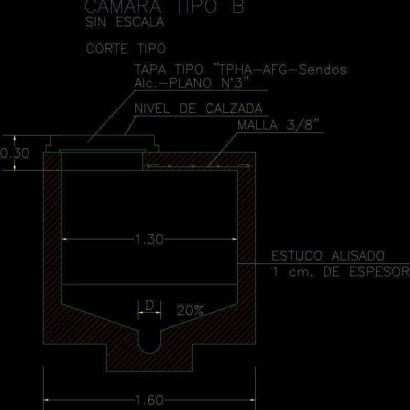 Inspection Chamber DWG Block for AutoCAD • Designs CAD