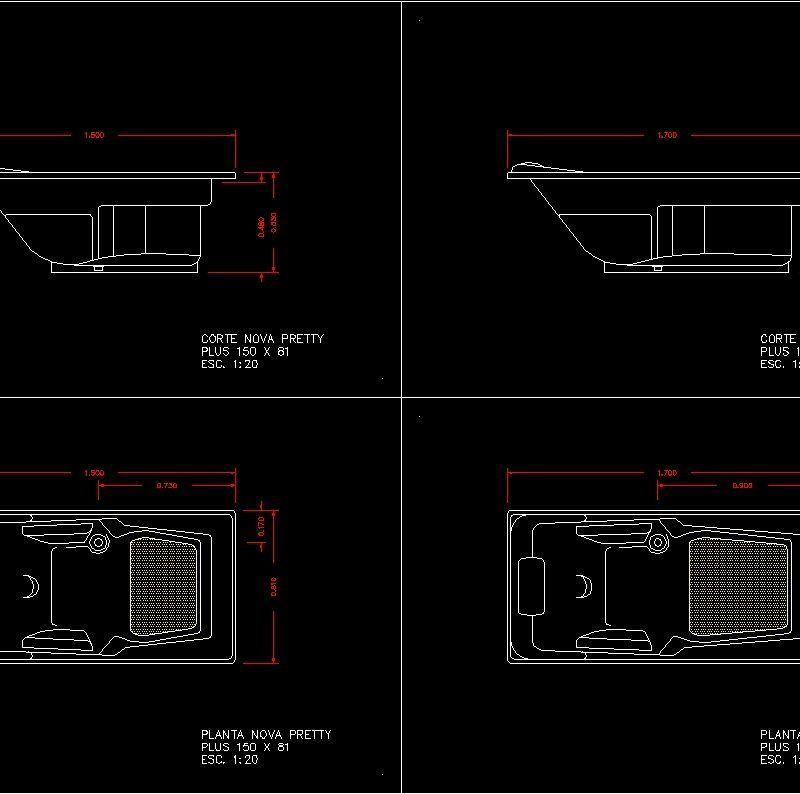 Jacuzzis DWG Block for AutoCAD • Designs CAD