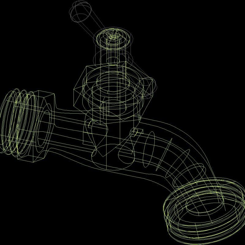 Key Patio 3D DWG Model for AutoCAD • Designs CAD