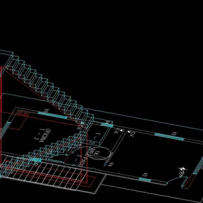 Ladder - Ladder U 3D DWG Model for AutoCAD • Designs CAD