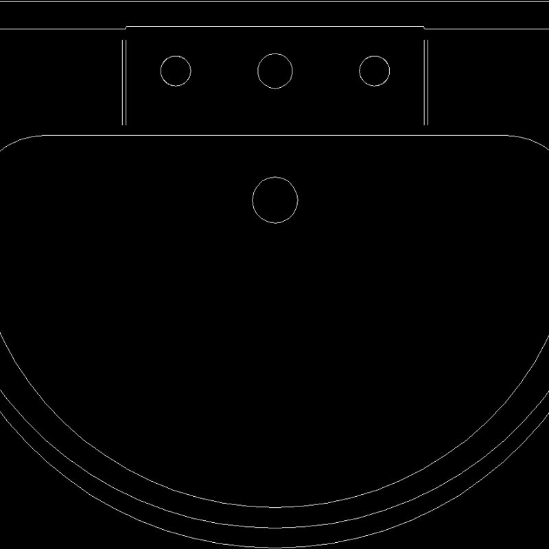 Lavatory DWG Block for AutoCAD • Designs CAD