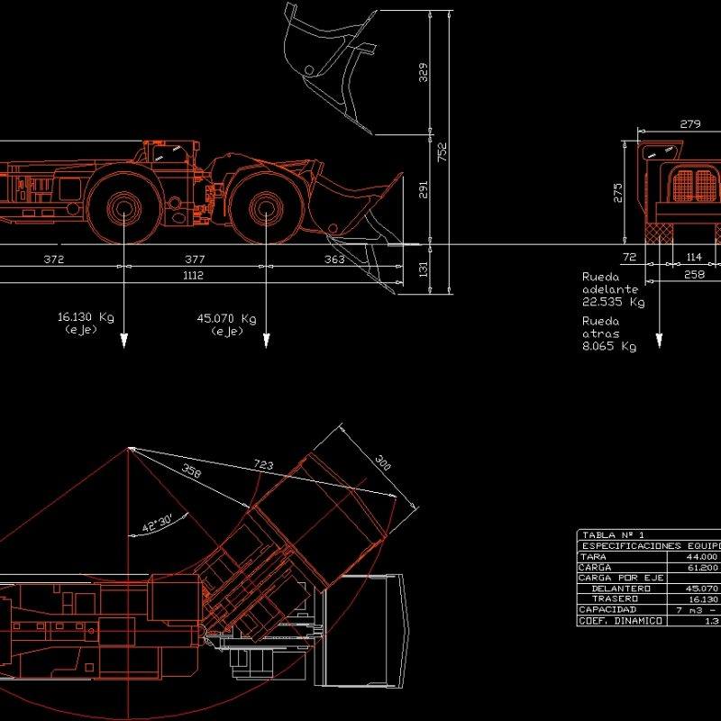 Lhd Sandvik Toro DWG Block for AutoCAD • Designs CAD