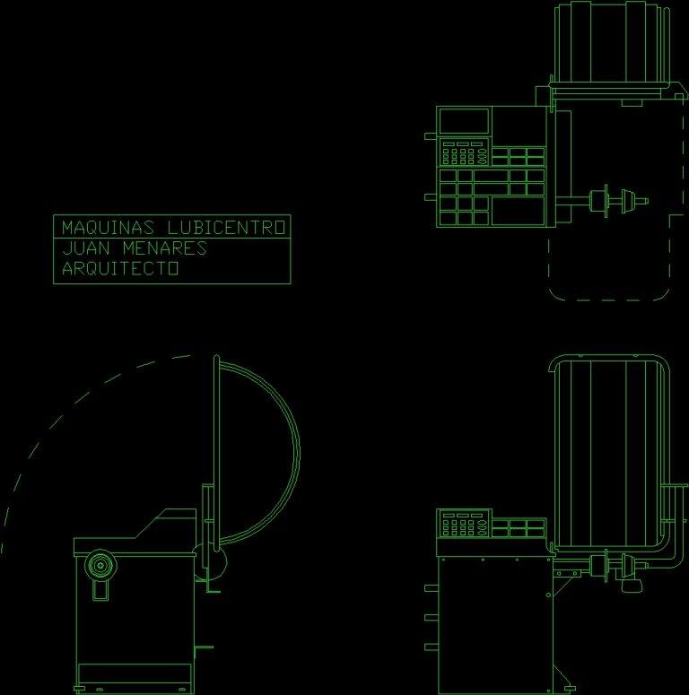Lubricentro Machines DWG Block for AutoCAD • Designs CAD