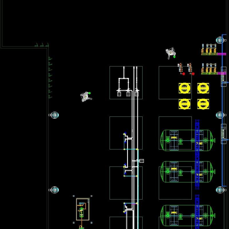 Machines Room 3D DWG Model for AutoCAD • Designs CAD