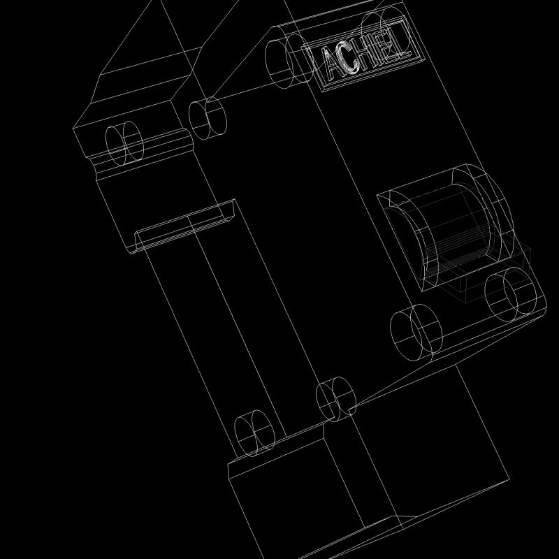 Mcb 1p 3D DWG Model for AutoCAD • Designs CAD