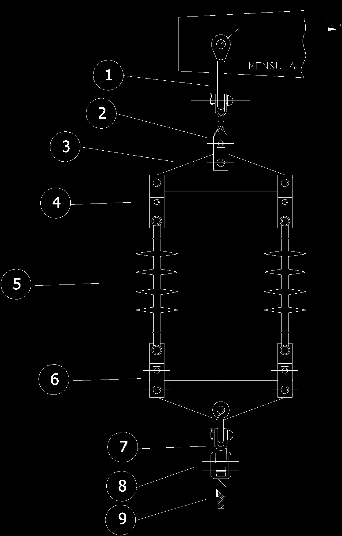 Medium Voltage Electrical Network, In Parallel DWG Block for AutoCAD ...