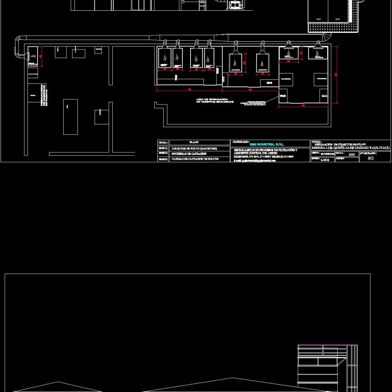 Mineral Dust Collector DWG Block for AutoCAD • Designs CAD