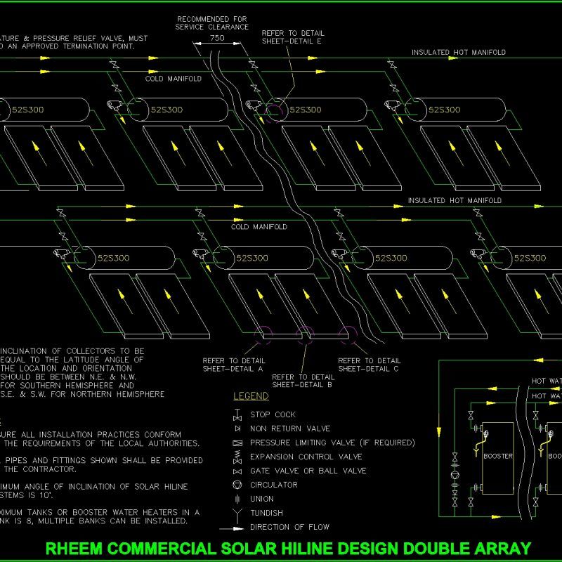 Photovoltaic Panel Detail DWG Detail for AutoCAD • Designs CAD
