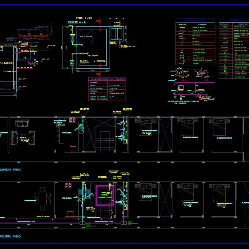 Plumbing DWG Block for AutoCAD • Designs CAD