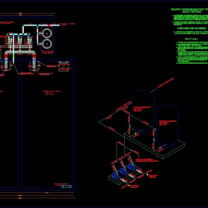 Pumping Equipment Dwg Block For Autocad • Designs Cad
