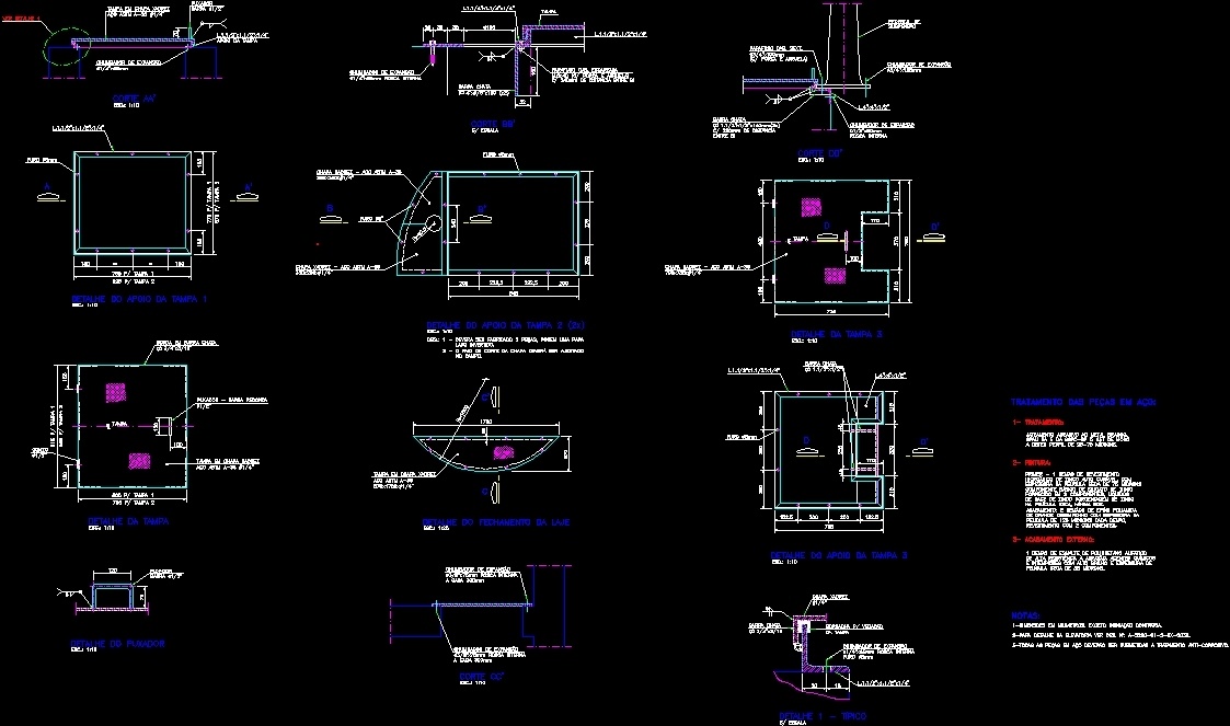 Pumping Station Project Complete Wastewater DWG Full Project for ...