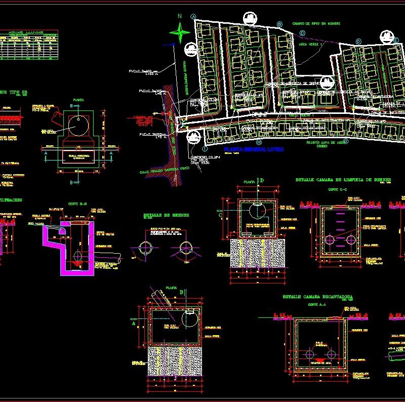 Rainwaters Solution DWG Detail for AutoCAD • Designs CAD