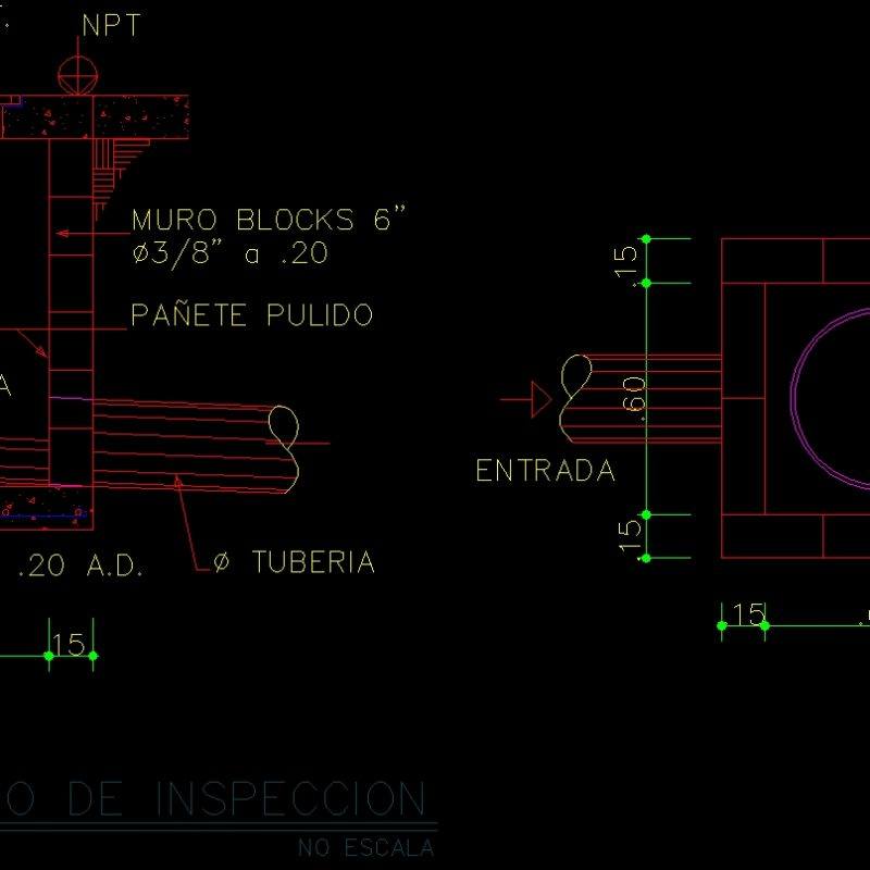Sanitary Cleaning Eye DWG Block for AutoCAD • Designs CAD