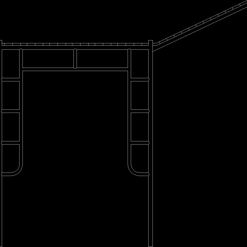 Scaffolds Work DWG Block for AutoCAD • Designs CAD