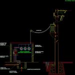 Service Entrance Conductor Details DWG Detail for AutoCAD • Designs CAD