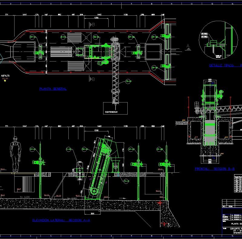 Sewer Infrastructure DWG Block for AutoCAD • Designs CAD