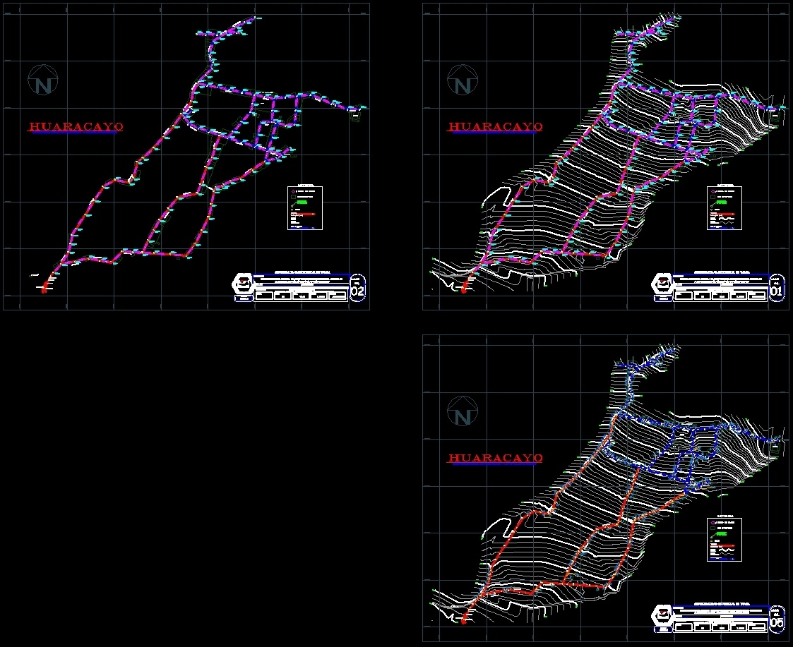 Sewer System DWG Plan for AutoCAD • Designs CAD