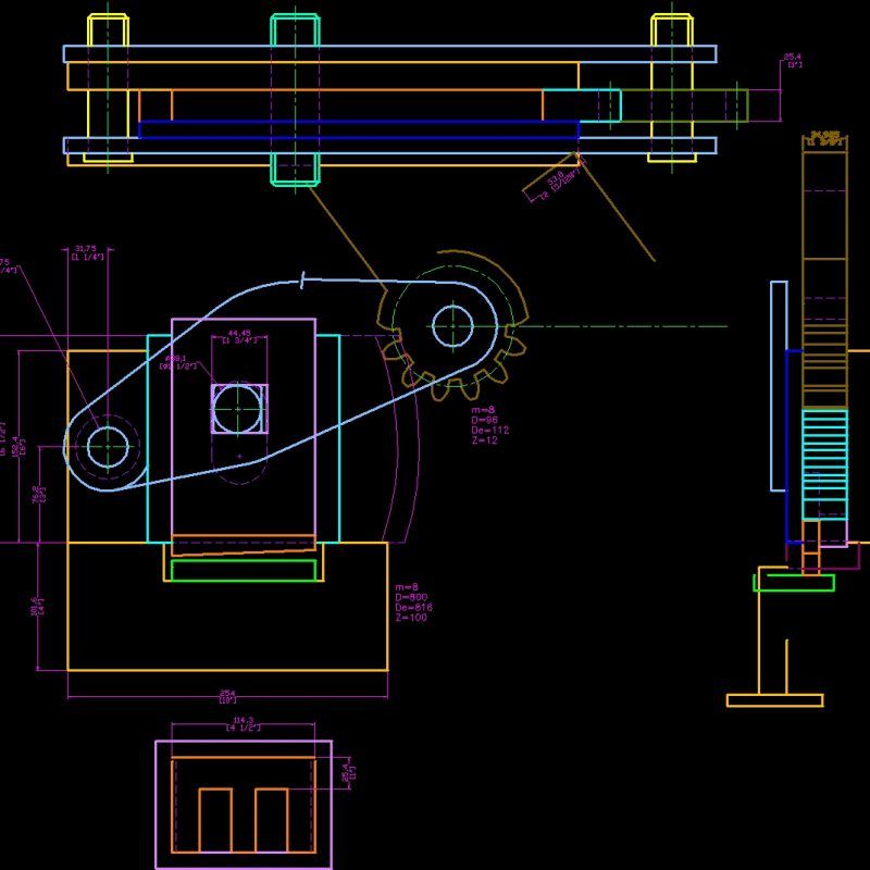 Shear DWG Block for AutoCAD • Designs CAD