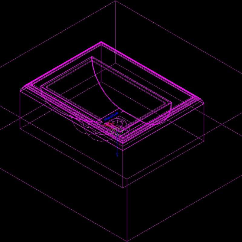 Sink 3D DWG Model for AutoCAD • Designs CAD