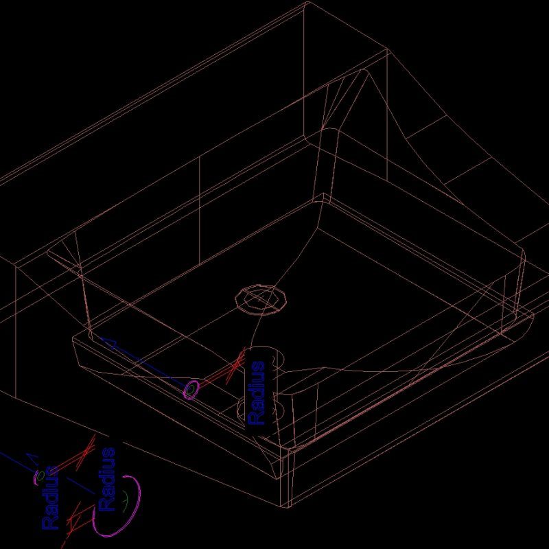 Sink 3D DWG Model for AutoCAD | DesignsCAD
