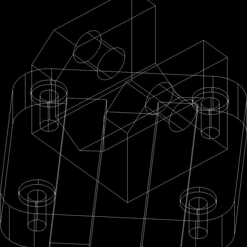 Sliding Piece 3D DWG Model for AutoCAD • Designs CAD