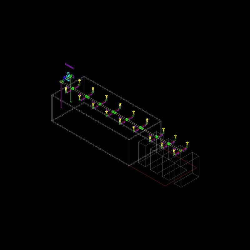 Sprinkler System 3D DWG Model for AutoCAD • Designs CAD